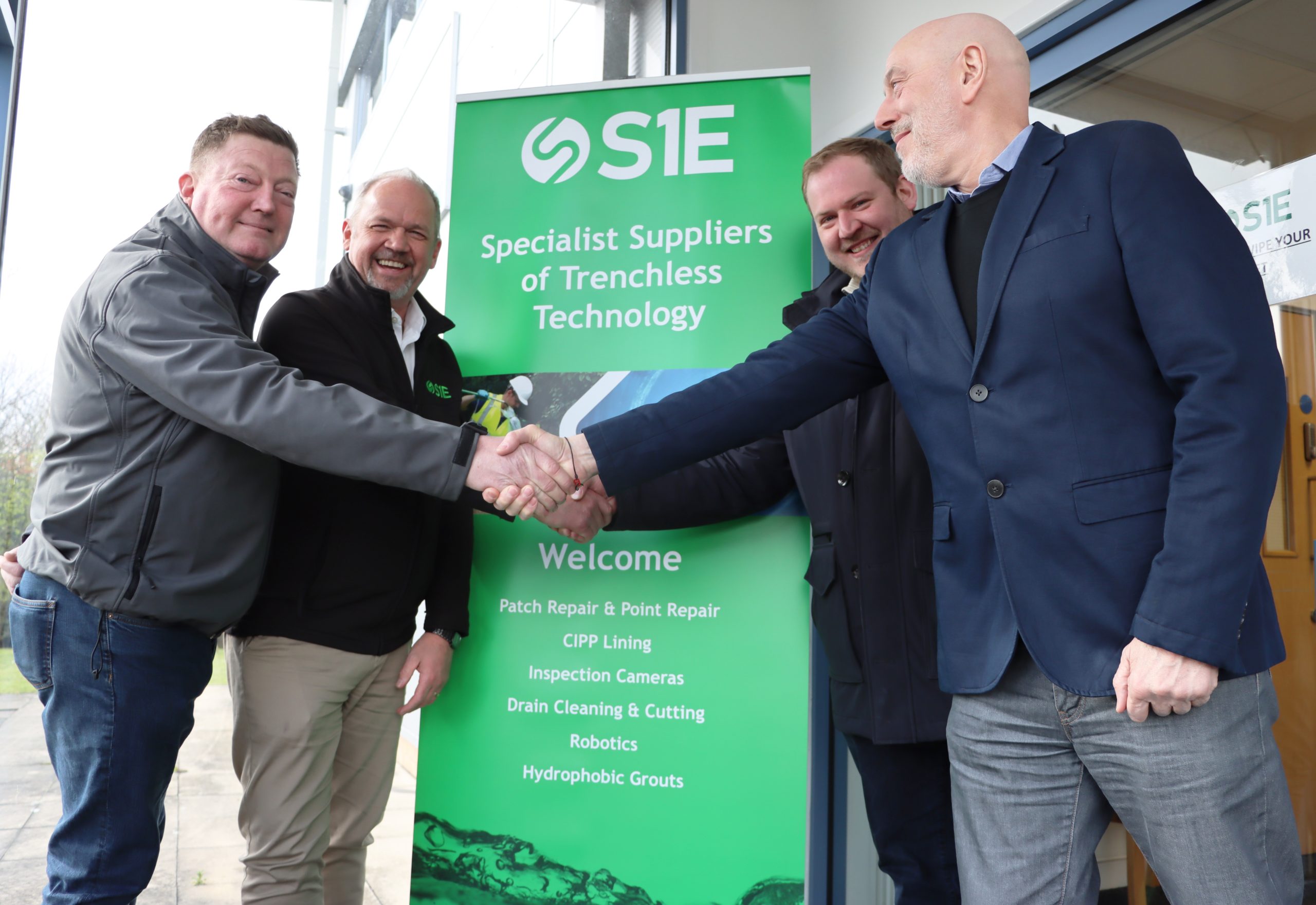 S1E enter new UV-CIPP Lining partnership with SAERTEX multiCom. - S1E