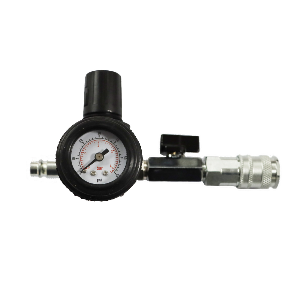 Pressure Regulator, Gauge and Isolating Valve 0-4 BAR - S1E
