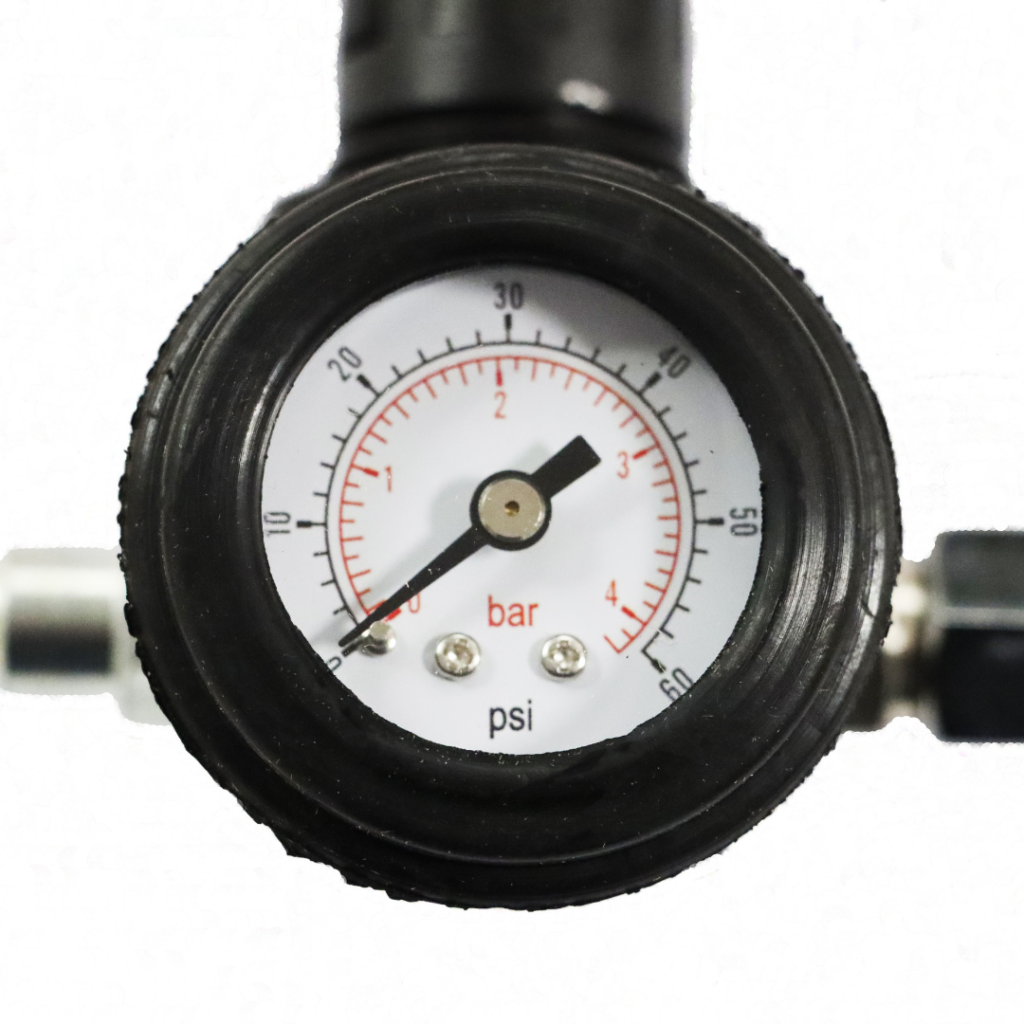 Pressure Regulator, Gauge and Isolating Valve 0-4 BAR - S1E