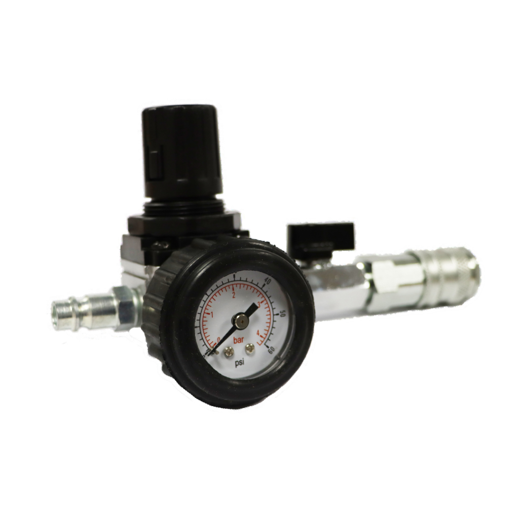 Pressure Regulator, Gauge and Isolating Valve 0-4 BAR - S1E
