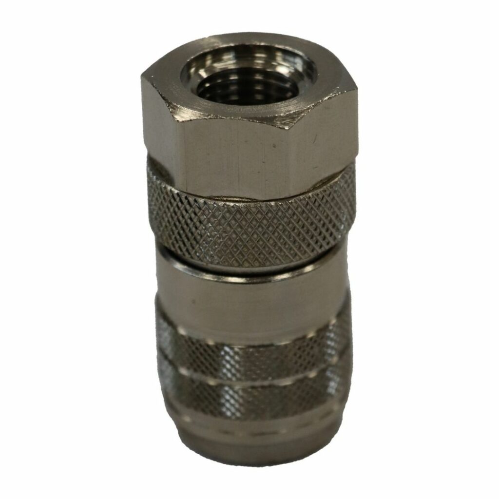 Series 25 Female Air Connector 1/4″ and Lock Ring - S1E