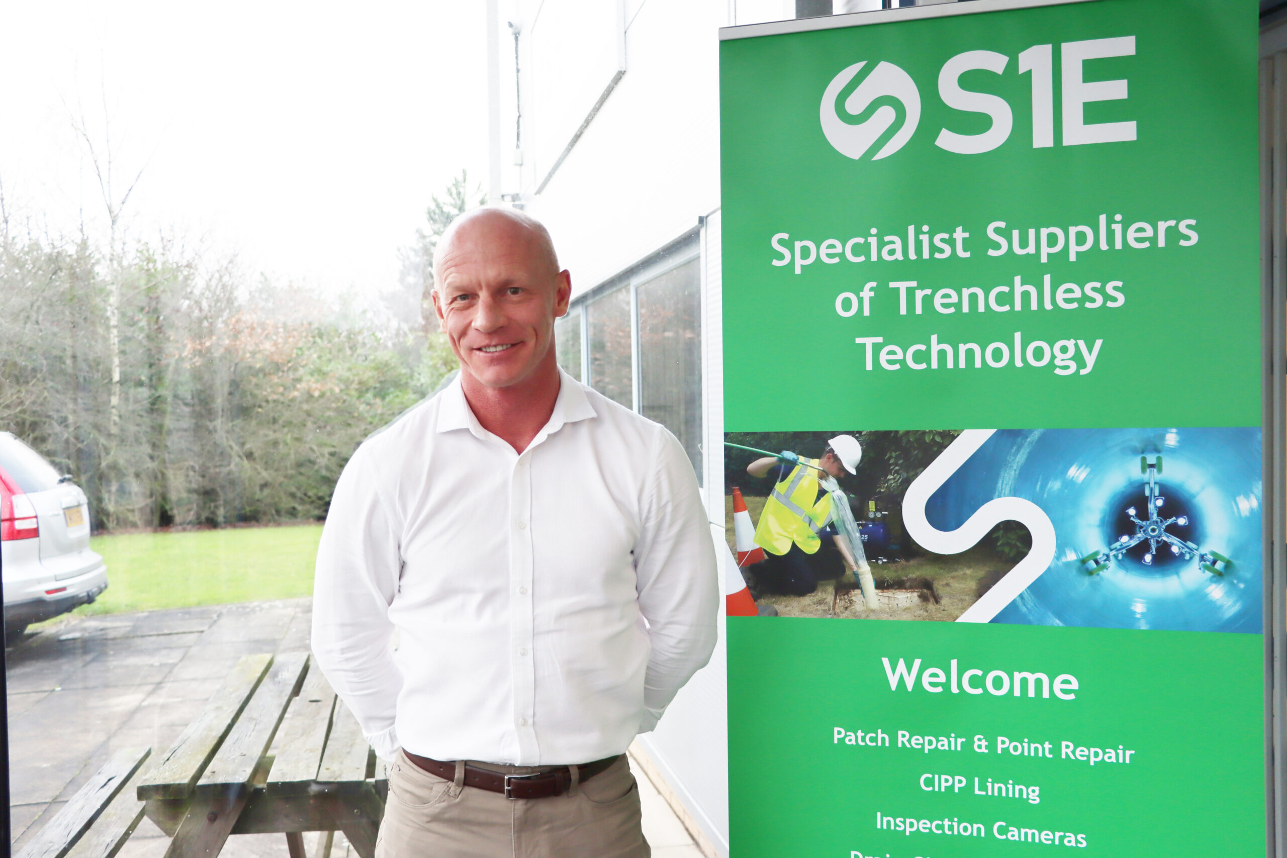 Dave McCarthy joins S1E as their new CIPP Lining Development Manager. - S1E